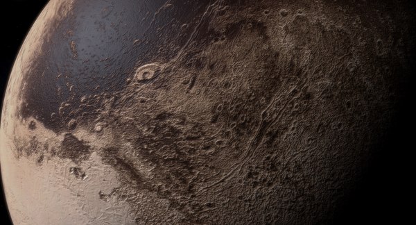 3D realistic pluto photorealistic charon model - TurboSquid 1299689