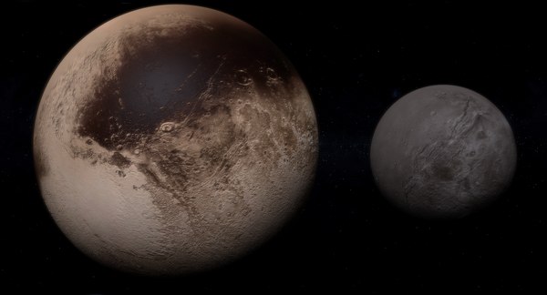 3D realistic pluto photorealistic charon model - TurboSquid 1299689