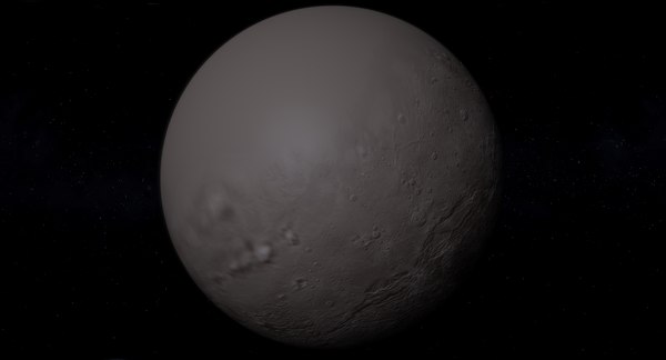 3D realistic pluto photorealistic charon model - TurboSquid 1299689