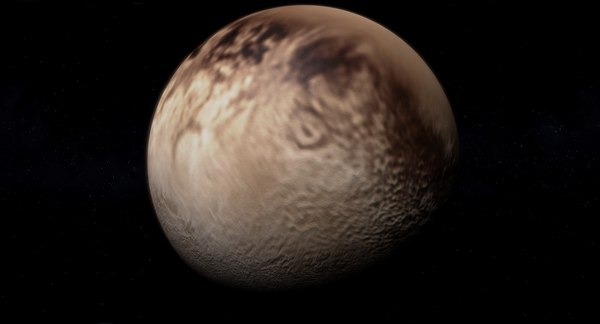 3D realistic pluto photorealistic charon model - TurboSquid 1299689