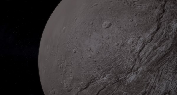 3D realistic pluto photorealistic charon model - TurboSquid 1299689