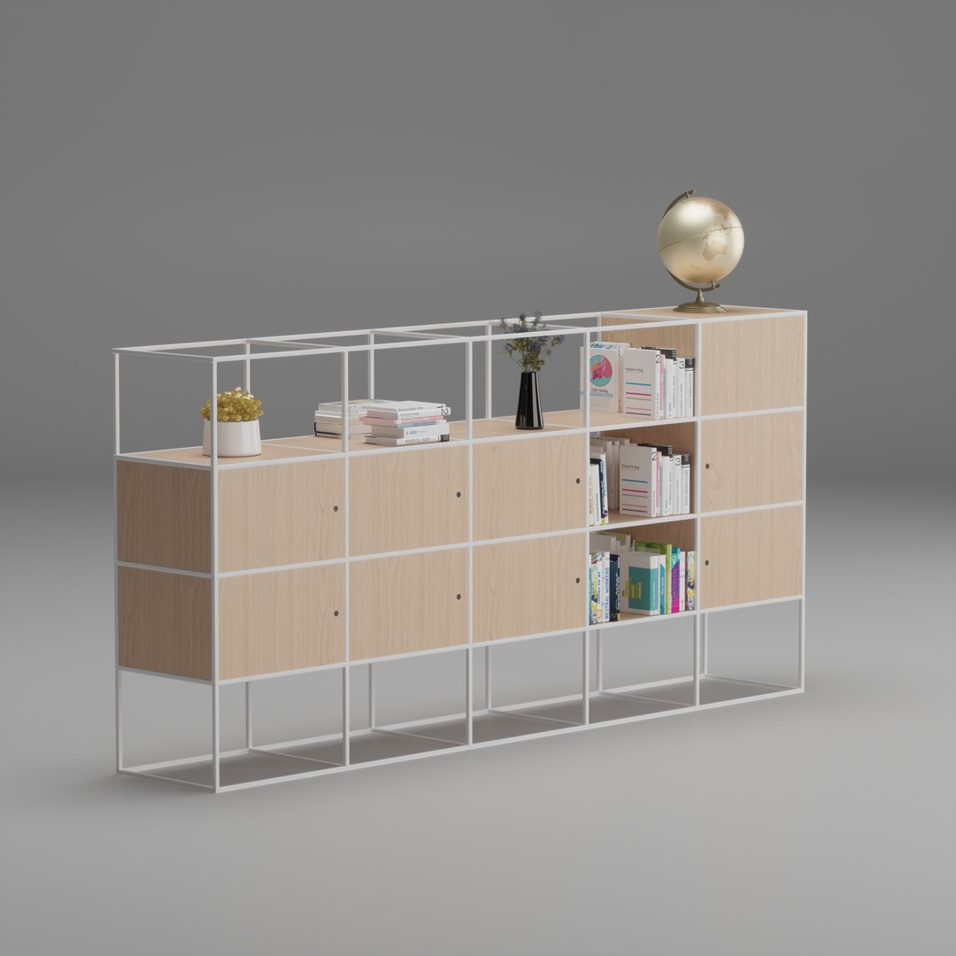 3D Office Cabinet Model - TurboSquid 1976257