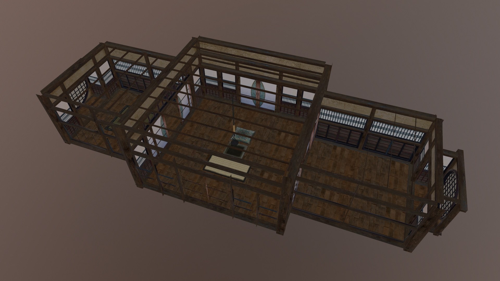3D Traditional Japanese Okiya House - TurboSquid 1714696