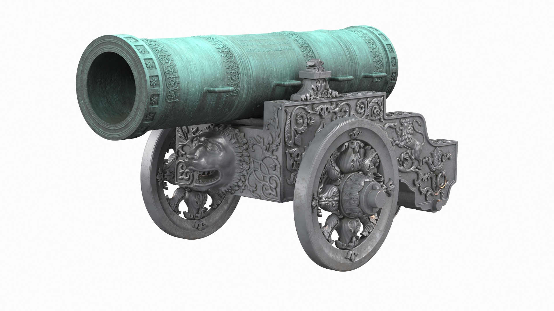 Tsar Cannon Artillery Weapon Model - TurboSquid 1699023
