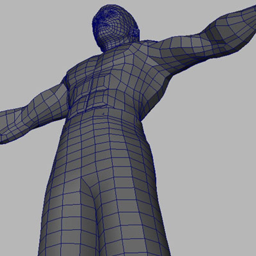 3d Model Human Male
