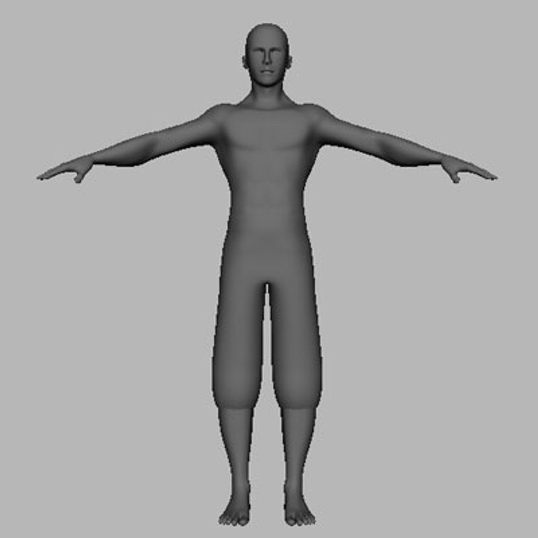 3d Model Human Male