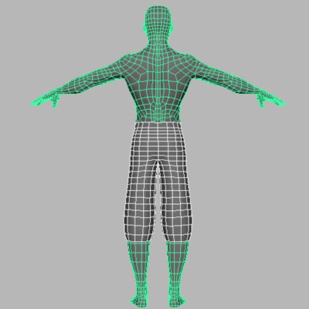 3d Model Human Male