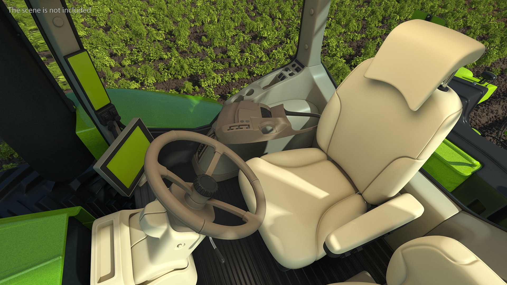 Tractor Cabine 3D - TurboSquid 1821594