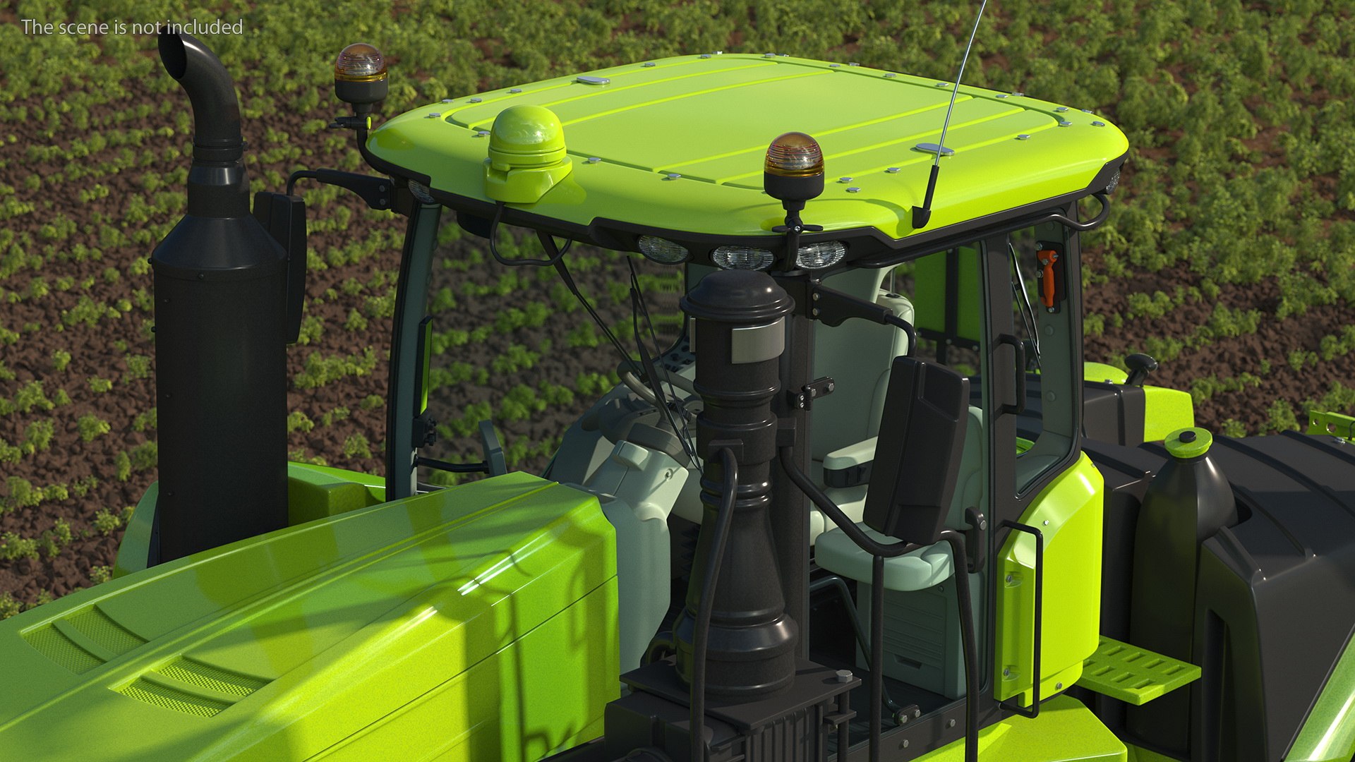 Tractor Cabine 3D - TurboSquid 1821594