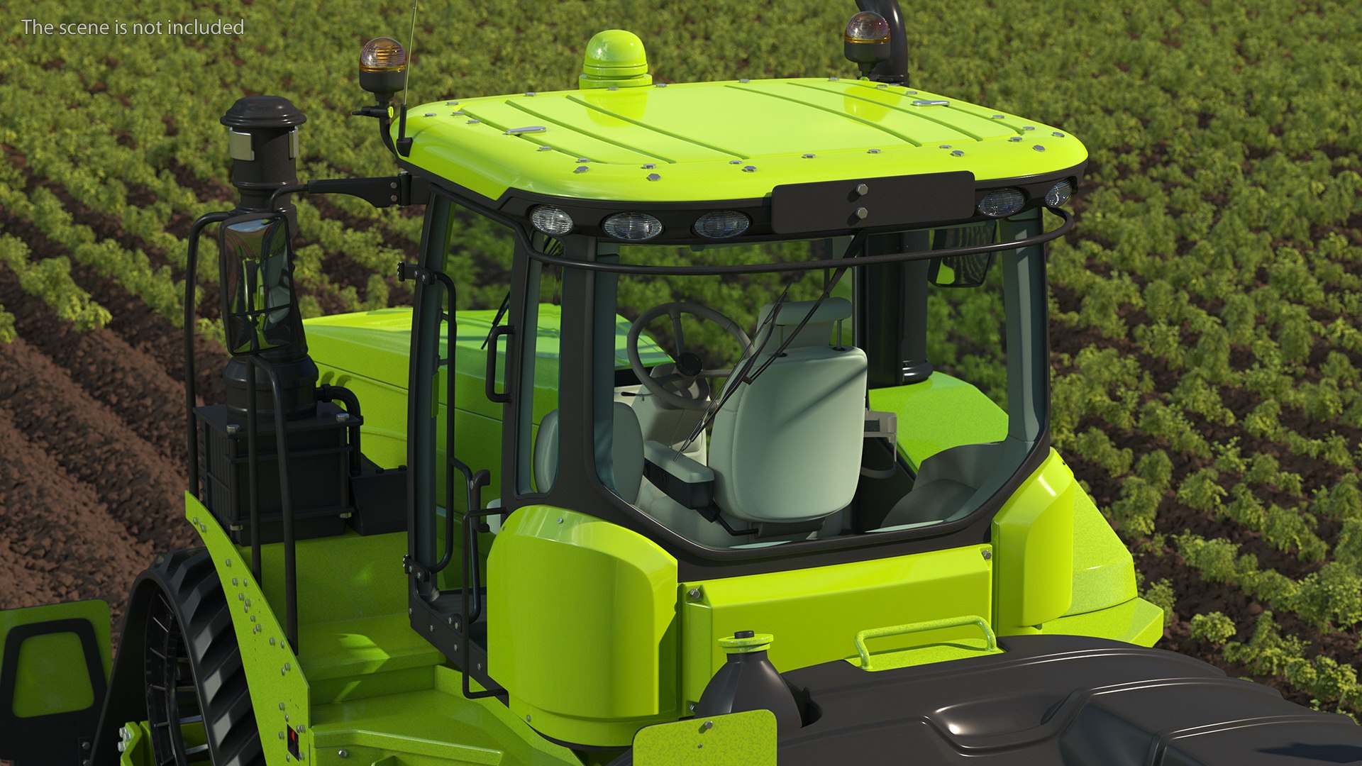 Tractor Cabine 3D - TurboSquid 1821594