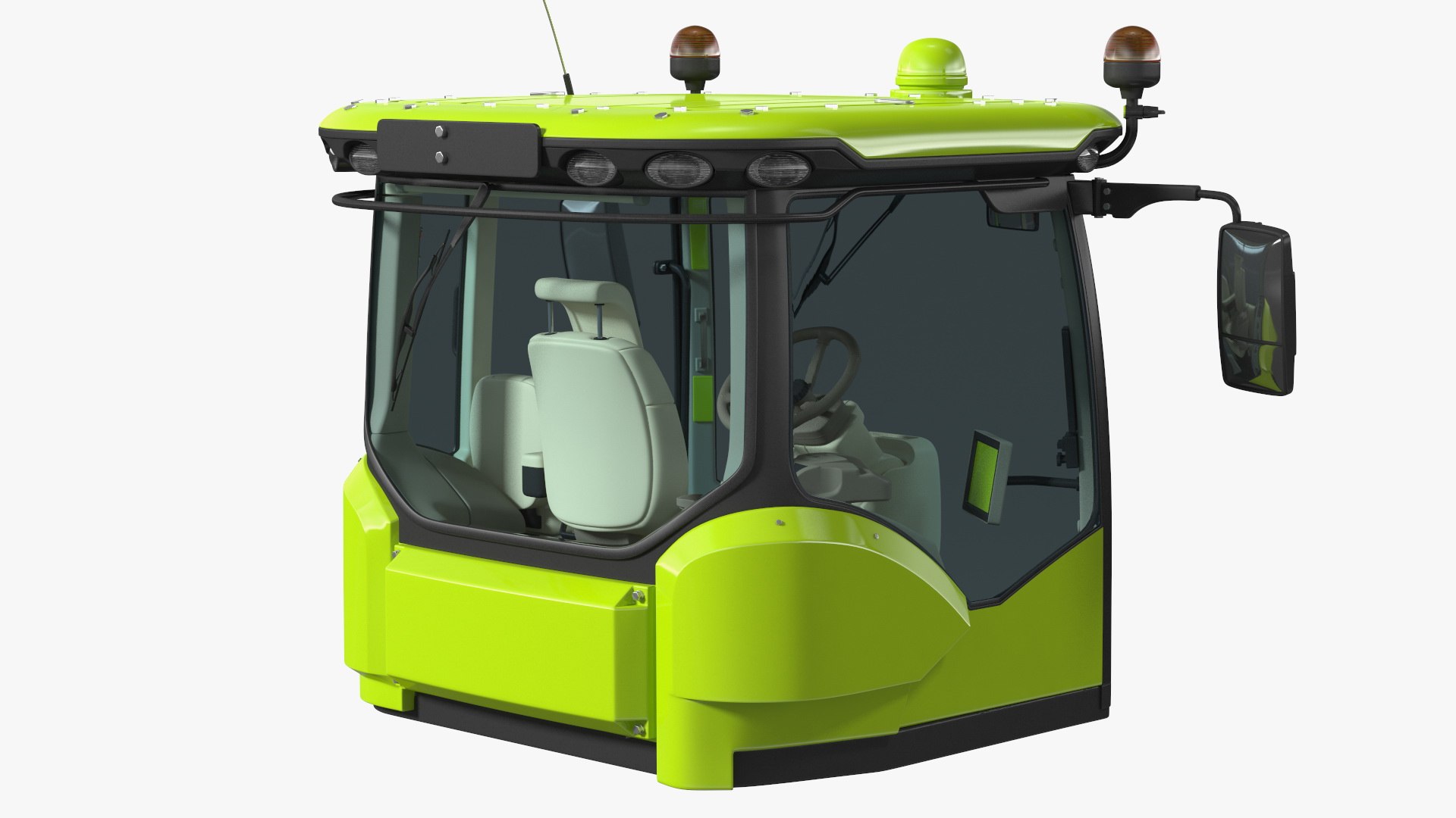 Tractor Cabine 3D - TurboSquid 1821594