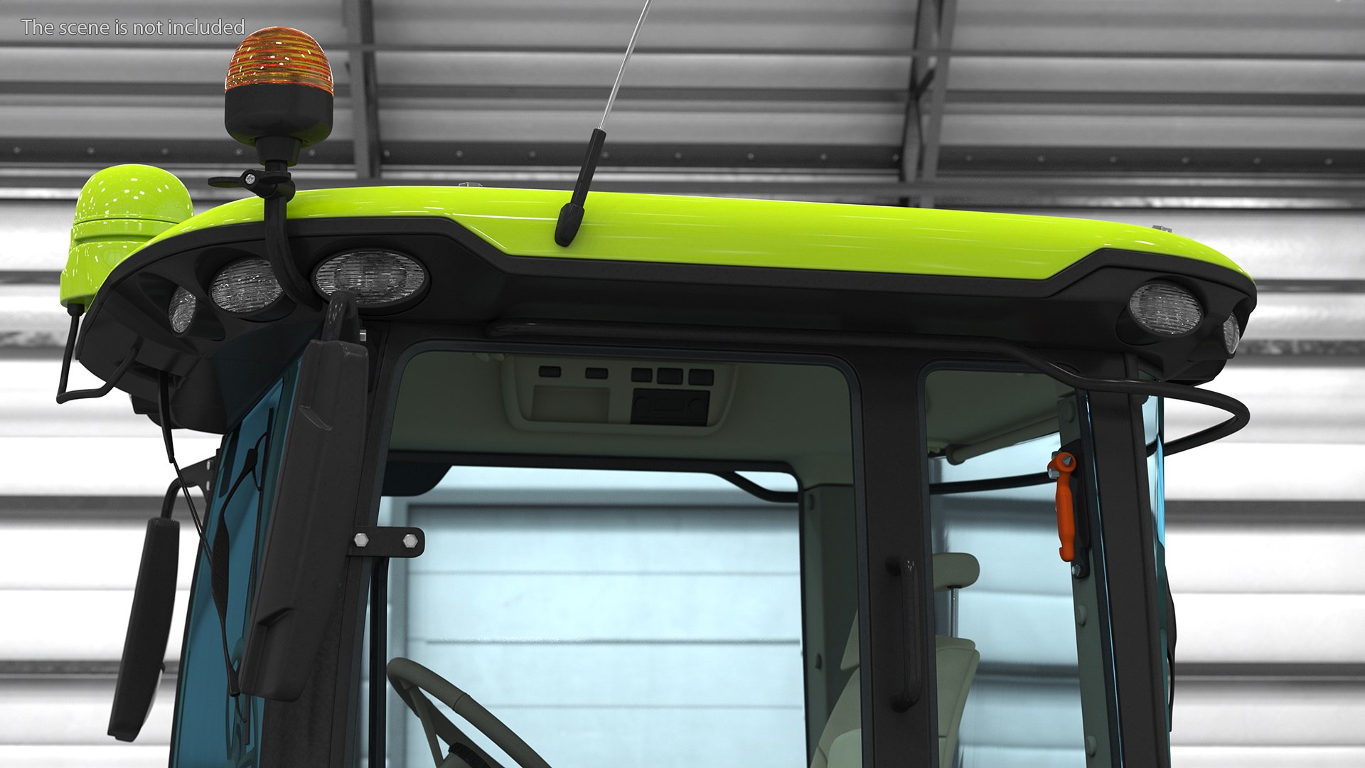 Tractor Cabine 3D - TurboSquid 1821594