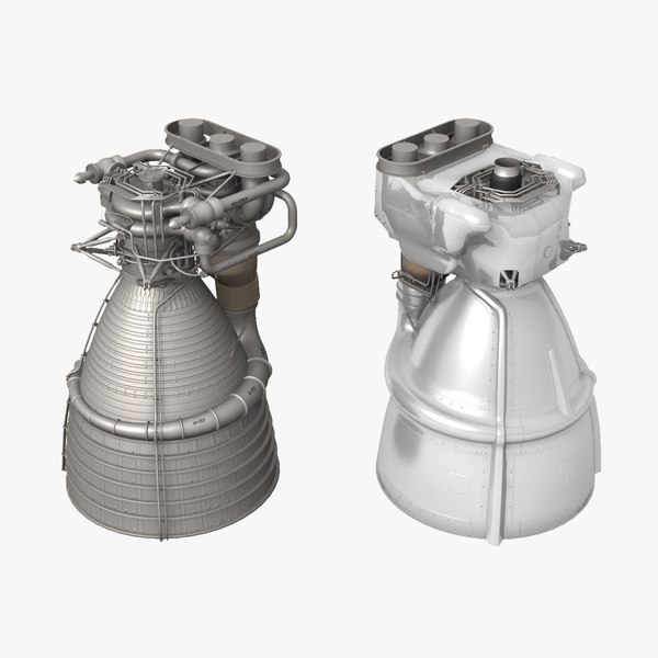 Rocket Engine 3D Models for Download | TurboSquid