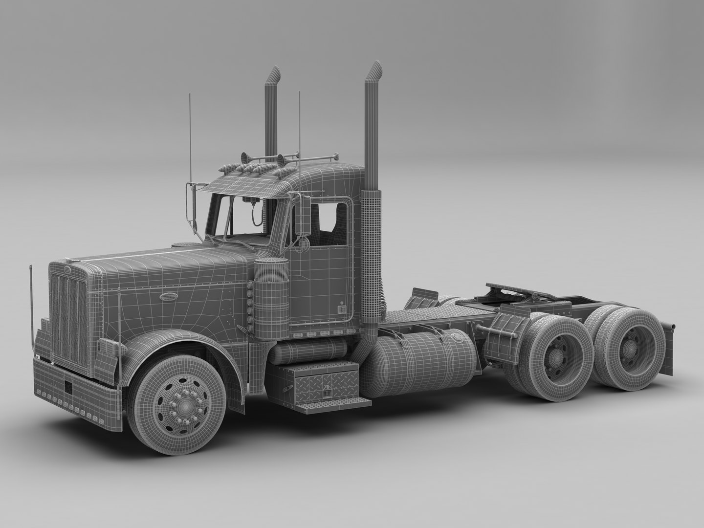 Truck Cab Model - TurboSquid 1661289