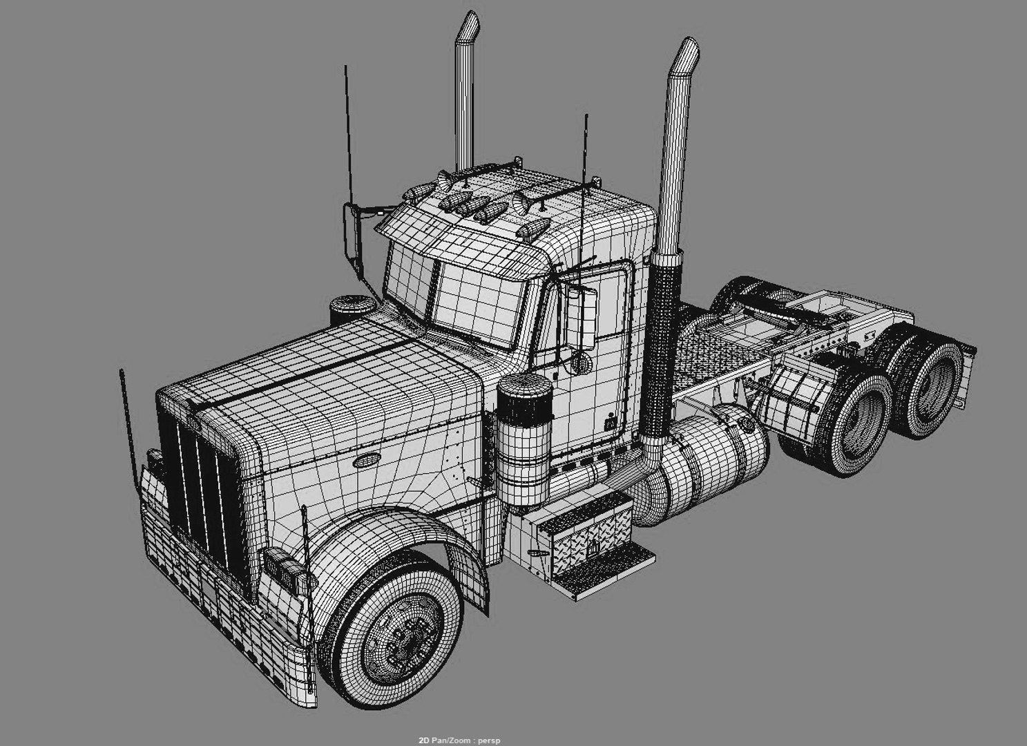 Truck Cab Model - TurboSquid 1661289