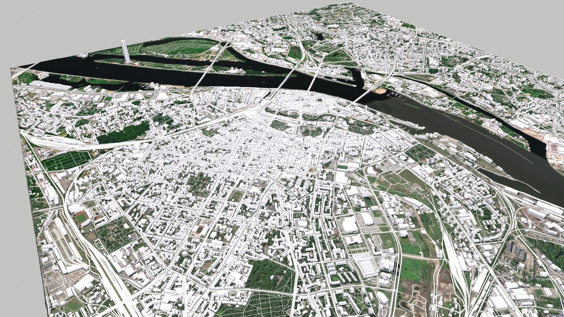3D Model Cityscape Riga Latvia - TurboSquid 1919148