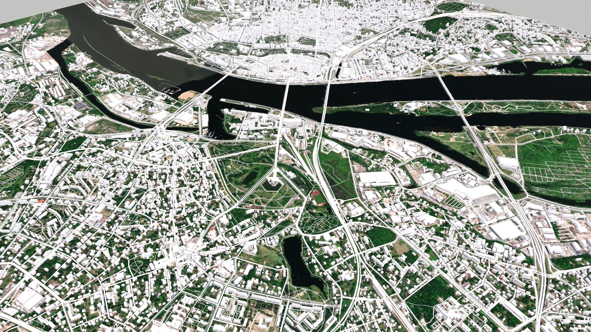 3D Model Cityscape Riga Latvia - TurboSquid 1919148