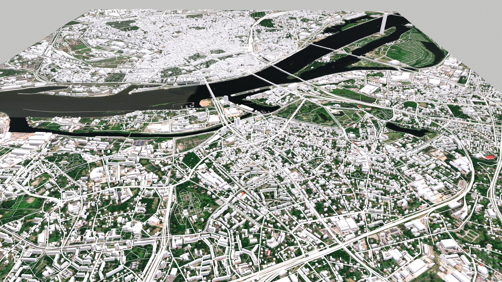 3D Model Cityscape Riga Latvia - TurboSquid 1919148