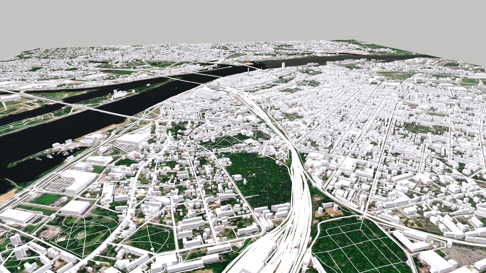 3D Model Cityscape Riga Latvia - TurboSquid 1919148