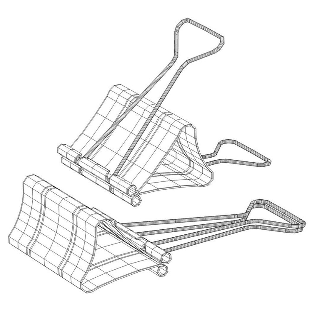 Binder 3d Model