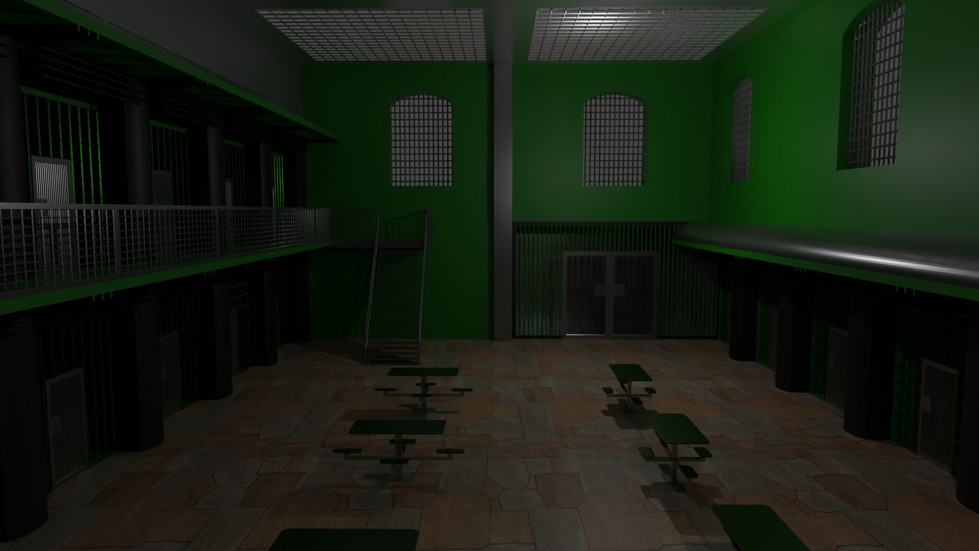 3D model Prison Interior - TurboSquid 2157361