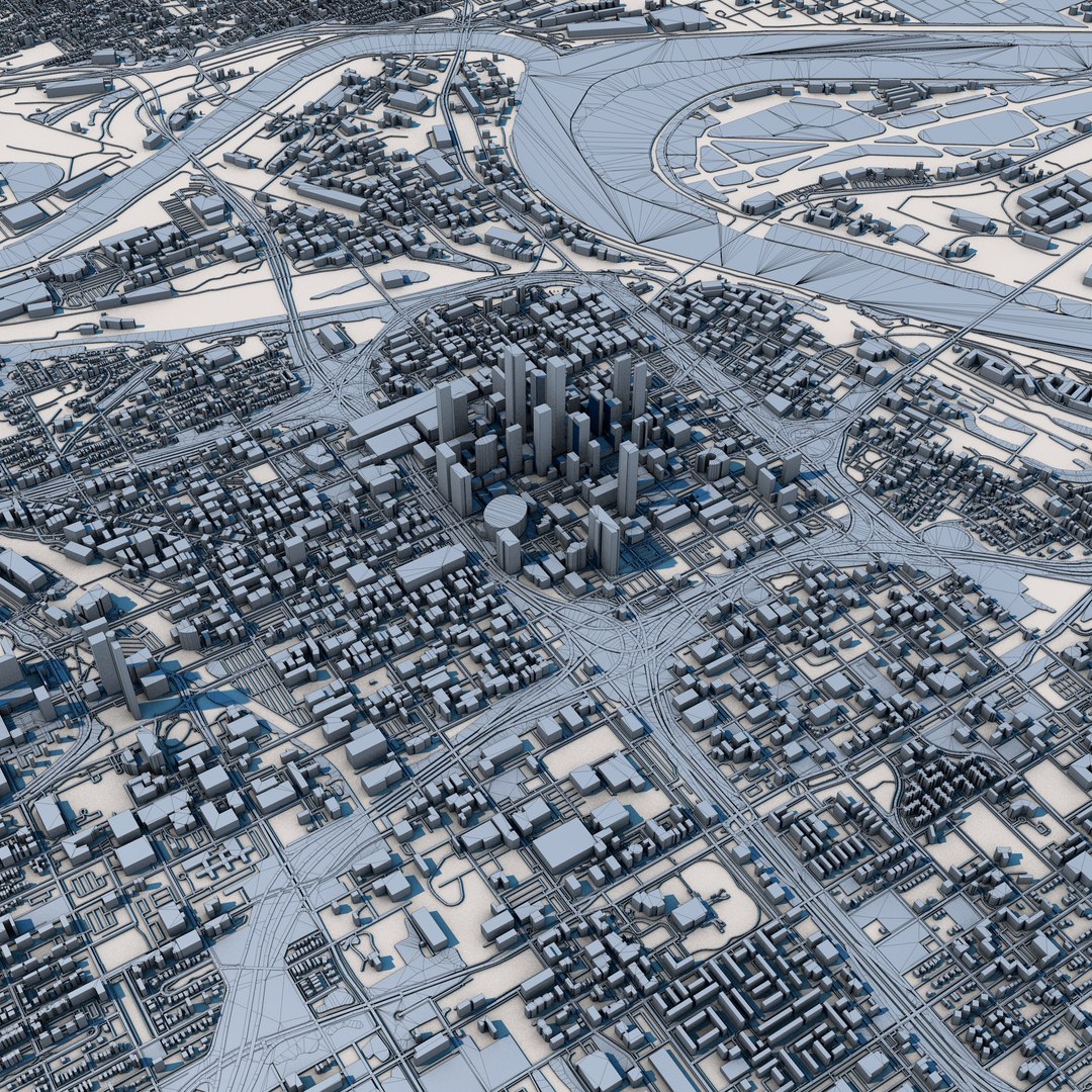 Kansas City Missouri United States 3D Model - TurboSquid 2307456