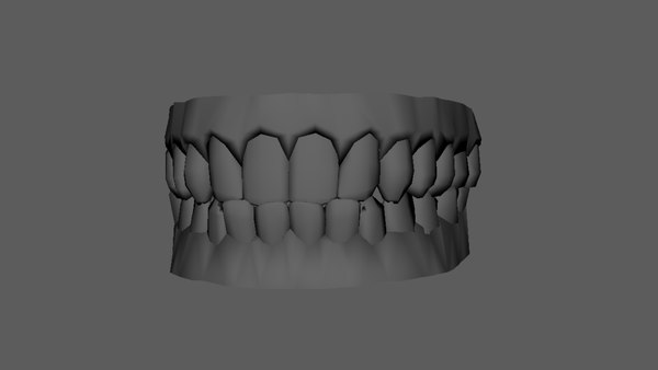 Free teeth 3D model - TurboSquid 1636970