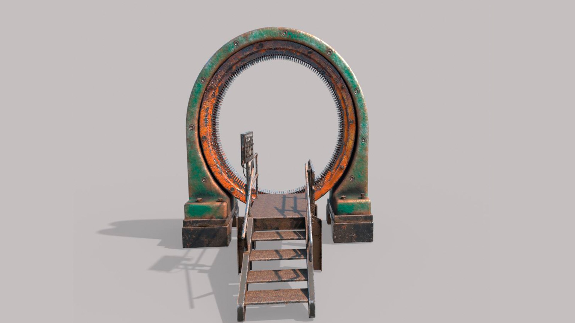 Old Portal 3D Model - TurboSquid 1952335