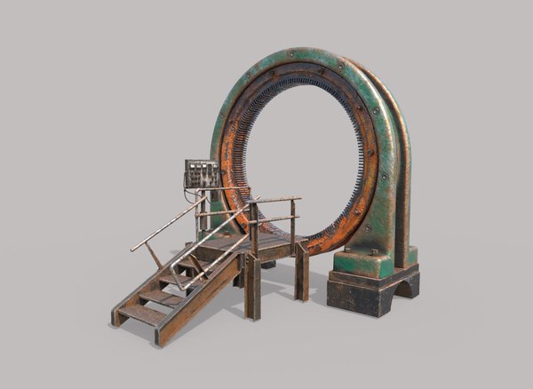 Old Portal 3D model - TurboSquid 1952335