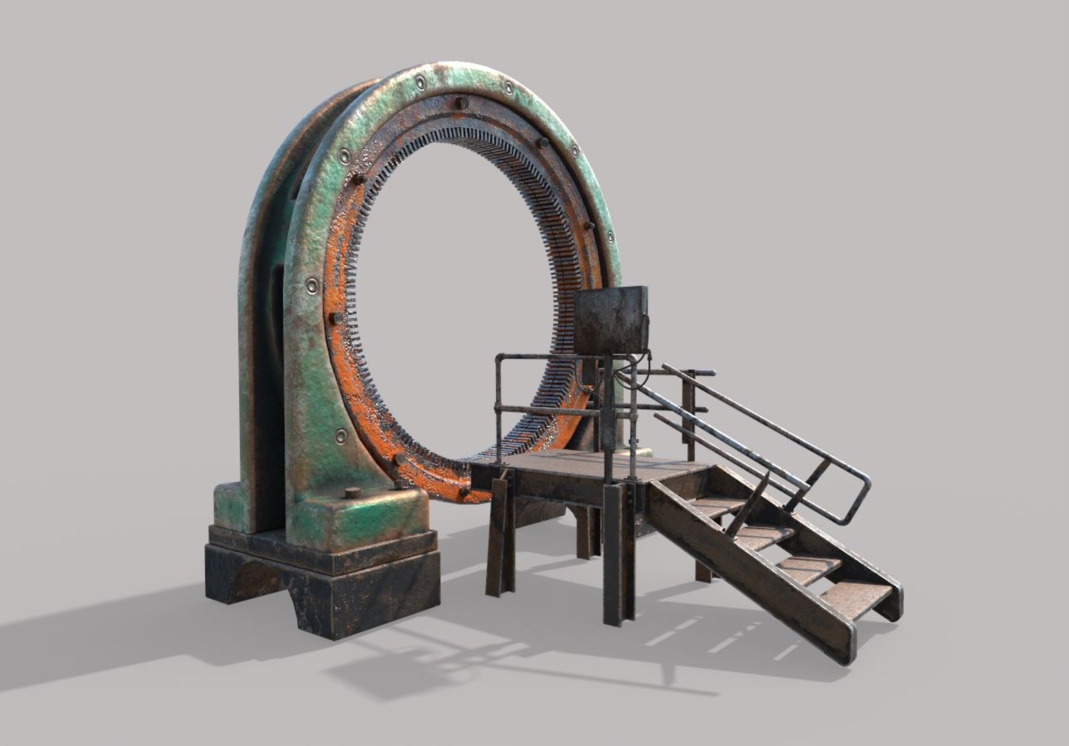 Old Portal 3D Model - TurboSquid 1952335