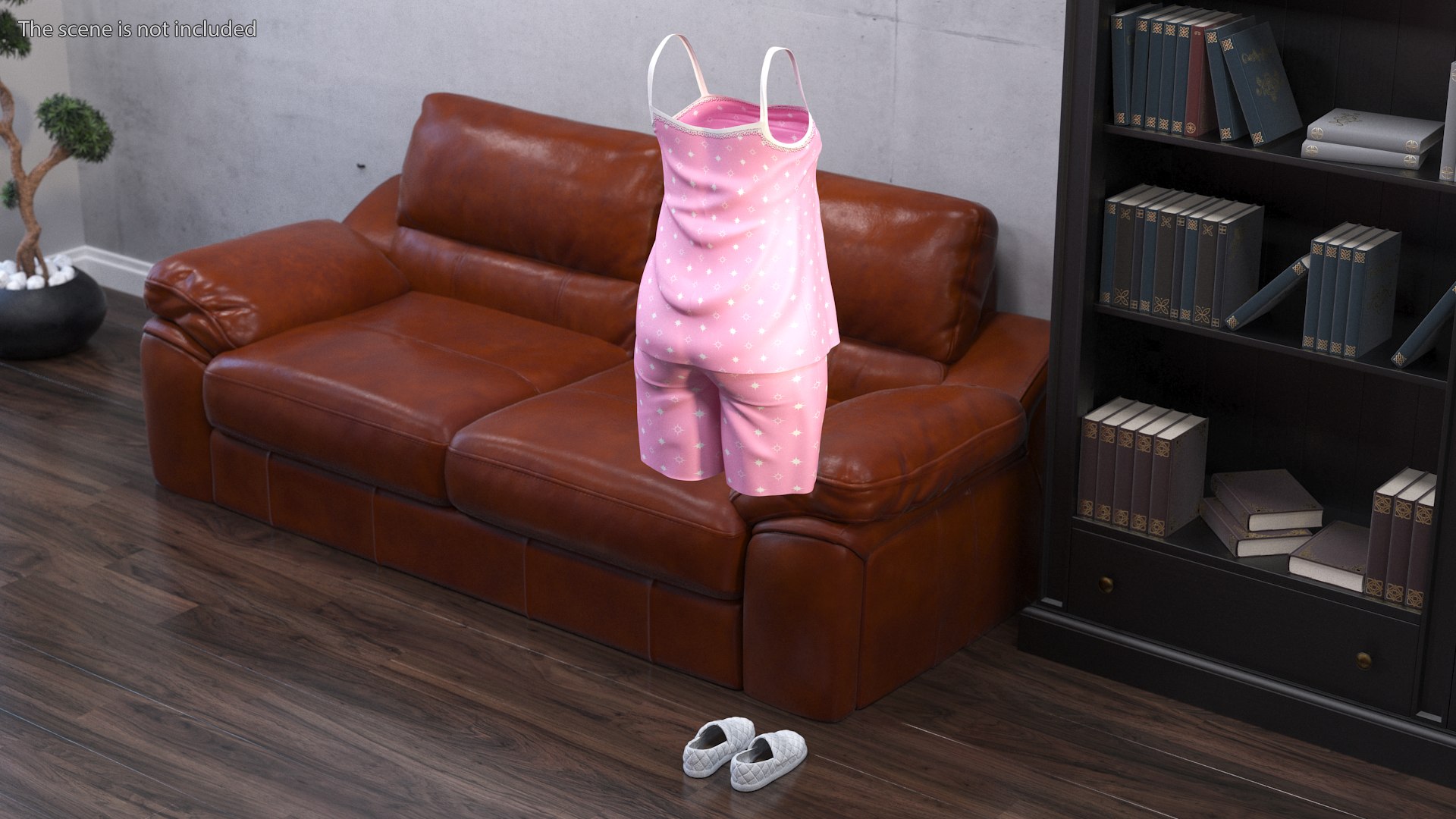 Women Nightwear Outfit 3D - TurboSquid 2086209