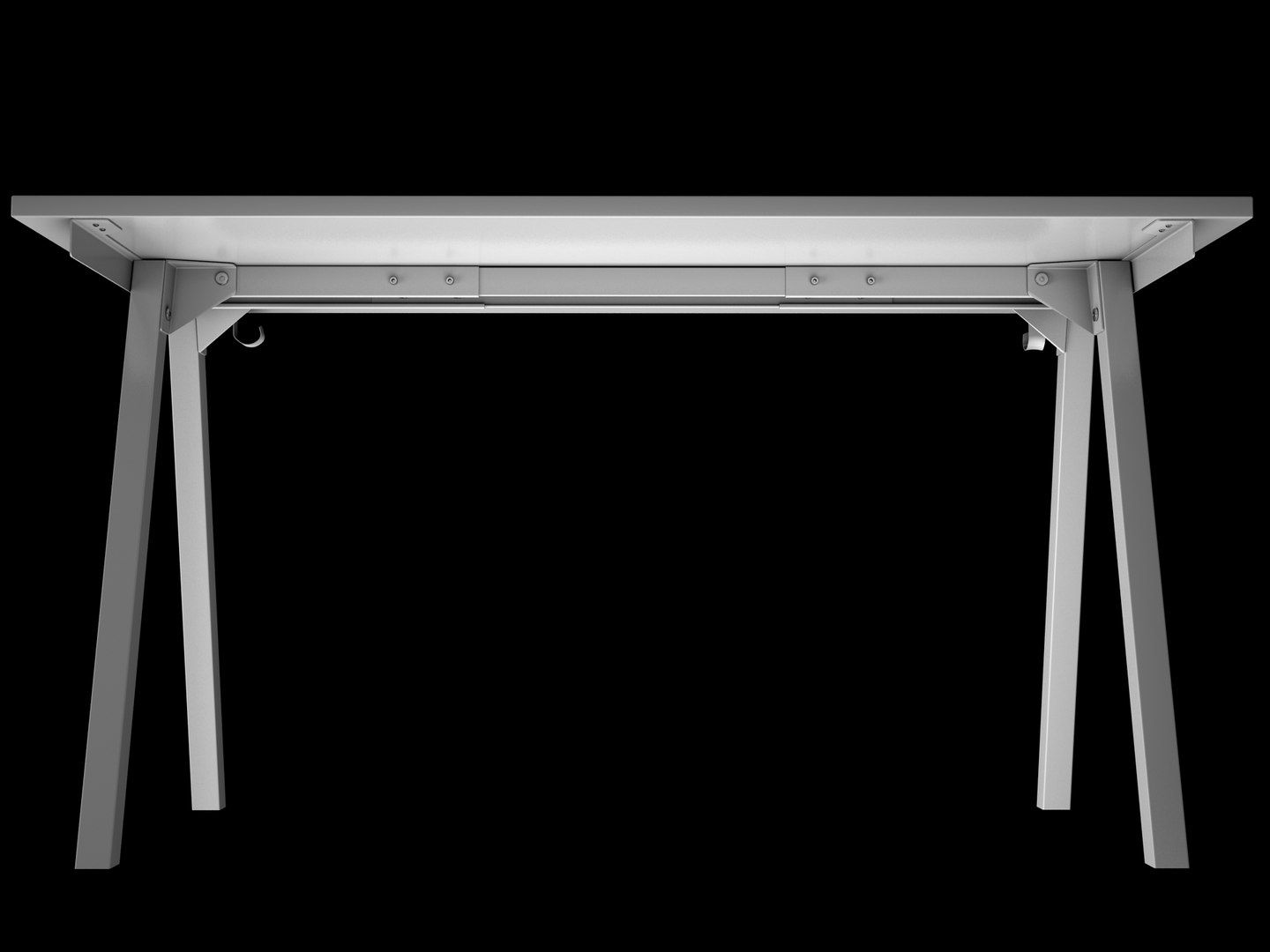IKEA TROTTEN Desk1 Model - TurboSquid 2401199