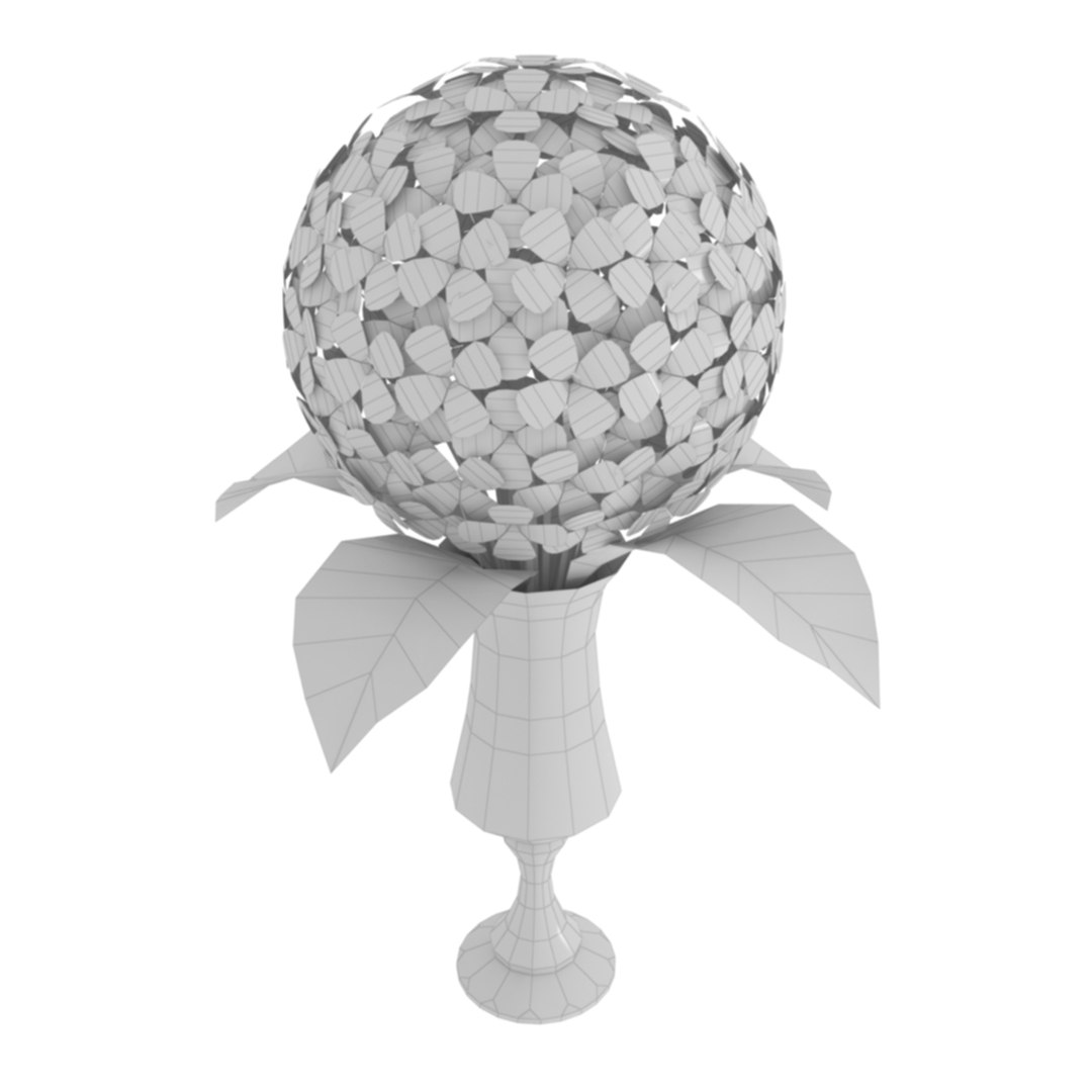 Flowers modeled 3D model - TurboSquid 1607147