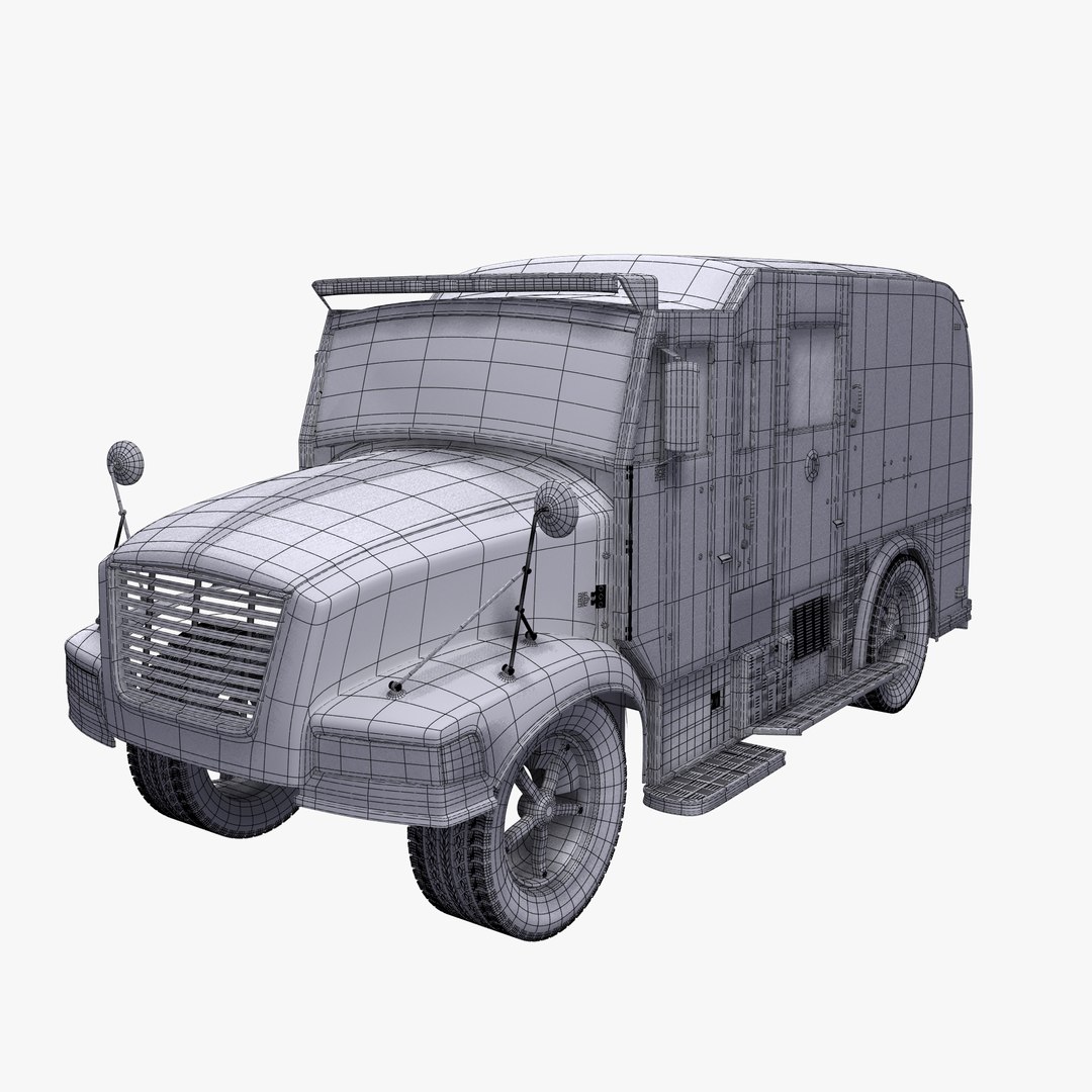 3d truck money model