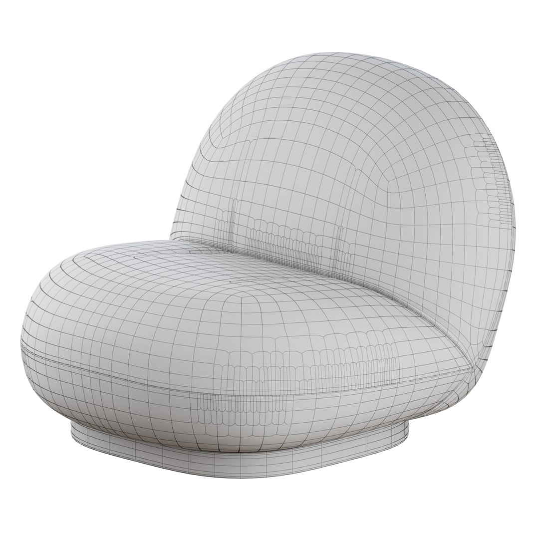 3D Pacha Lounge Chair - TurboSquid 1385213
