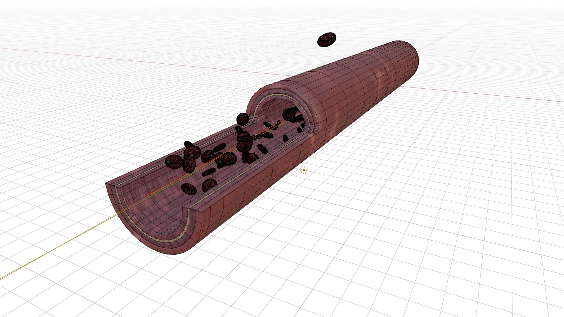 3D Model Blood Vessel - TurboSquid 2245944