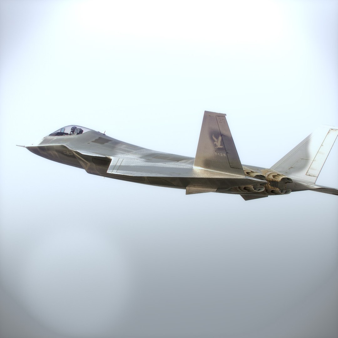 Chinese Fighter J-14 3d Model