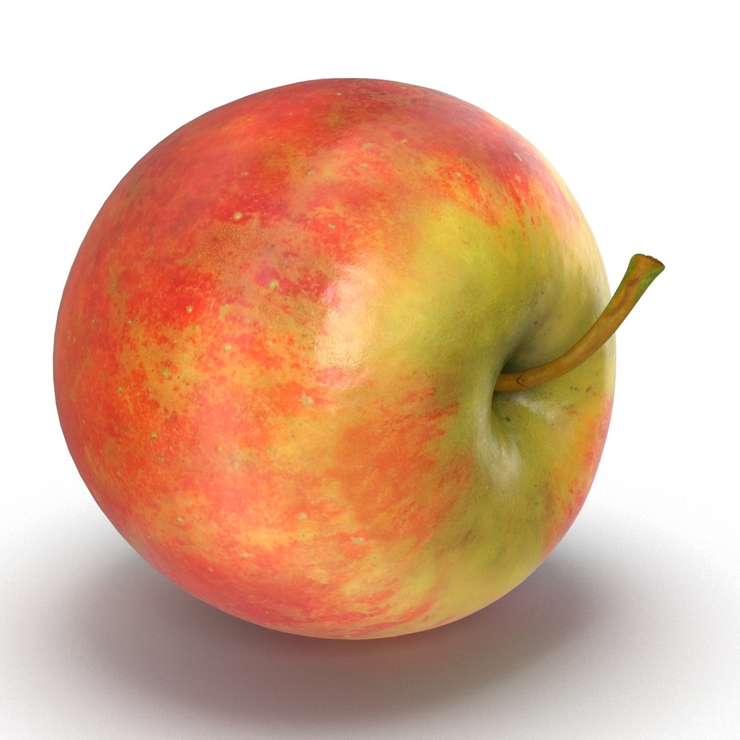 3d Apple Fruit