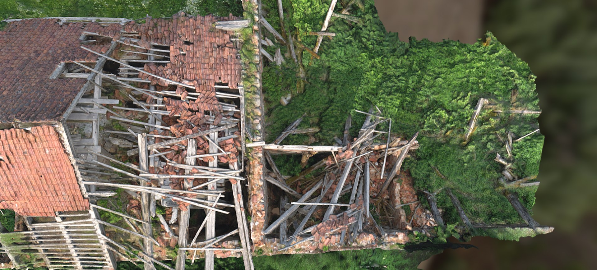 Destroyed House 3D Scan Model - TurboSquid 1863014
