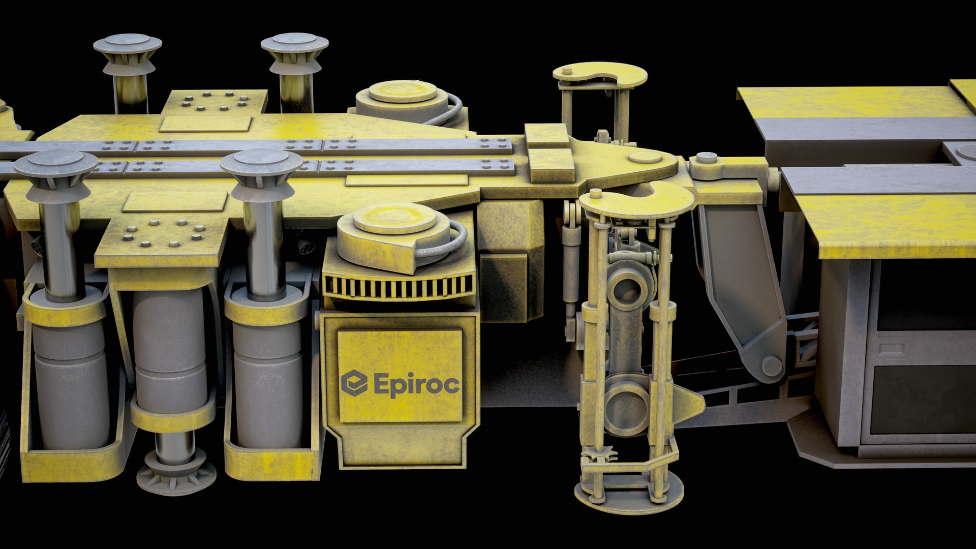 Mobile Miner Epiroc 22H Underground Edition PBR 3D model - TurboSquid ...