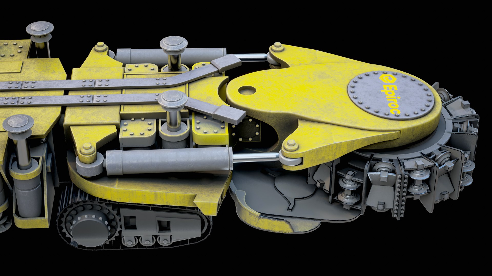 Mobile Miner Epiroc 22H Underground Edition PBR 3D model - TurboSquid ...