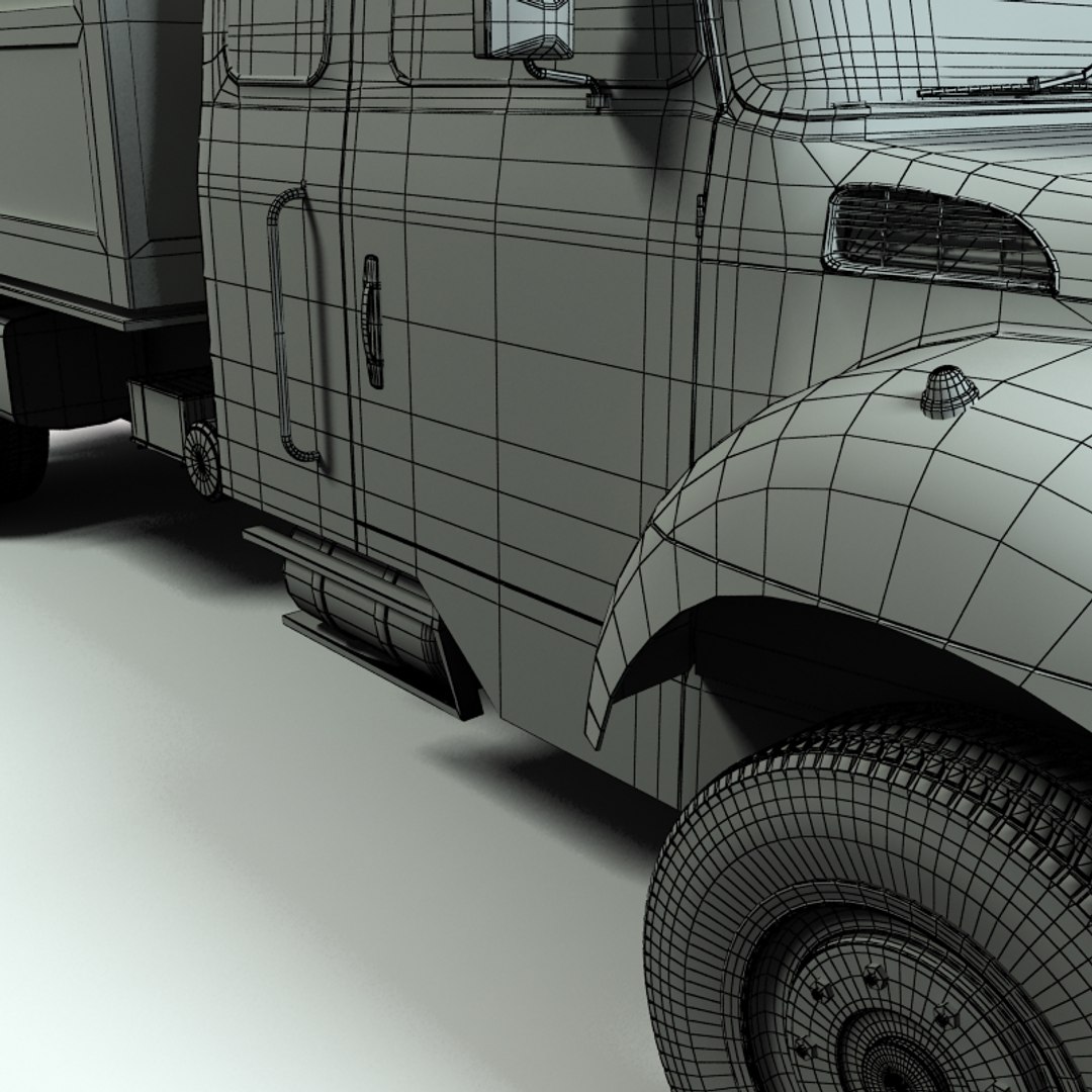 Winter Vehicle Snow Removal 3d Model