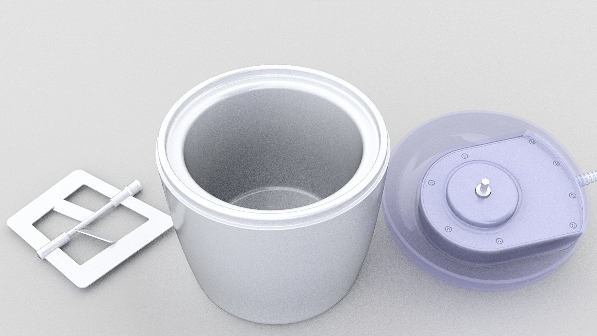 3D Model Cream Machine Ice - TurboSquid 1527519