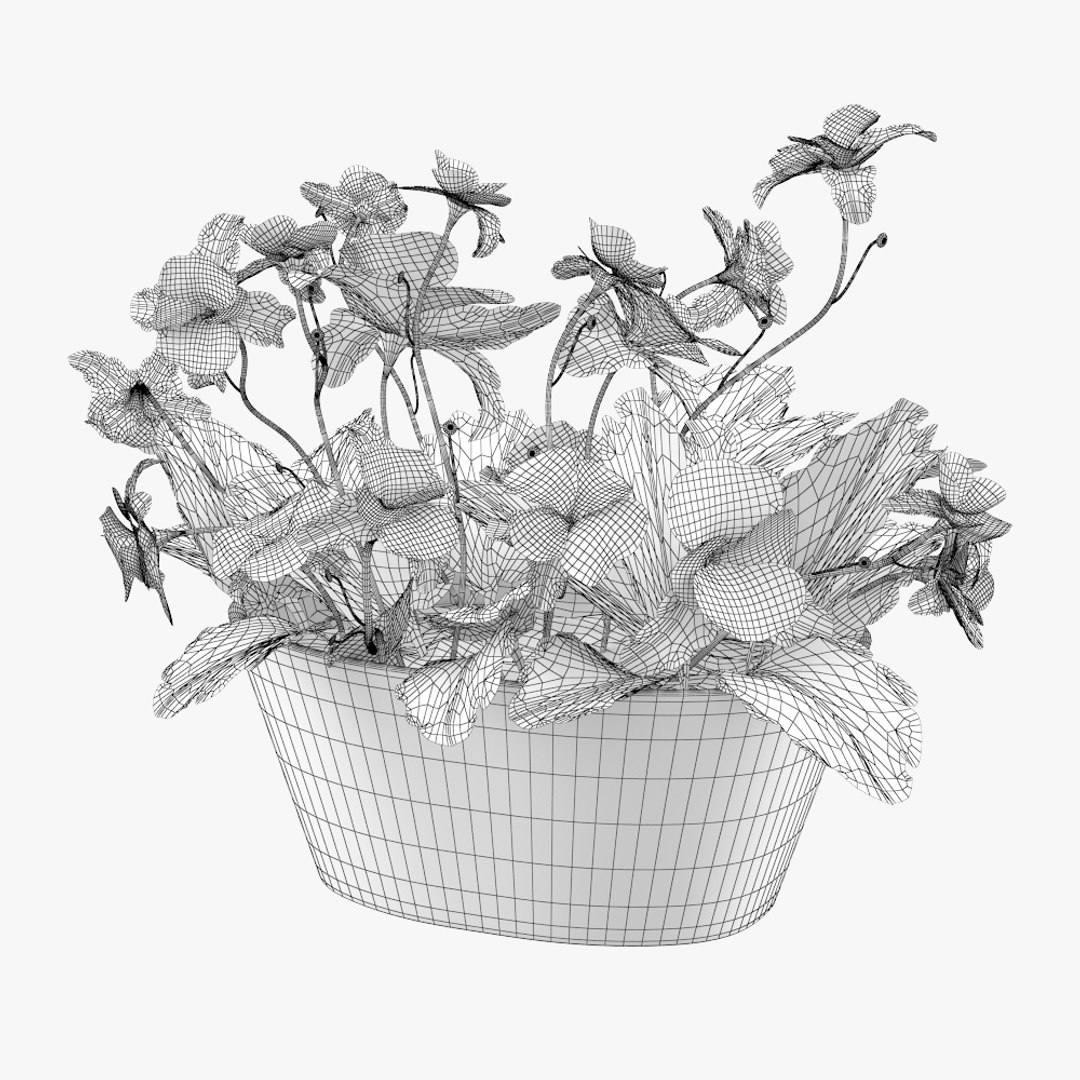 Plant Pot Model - TurboSquid 1206877