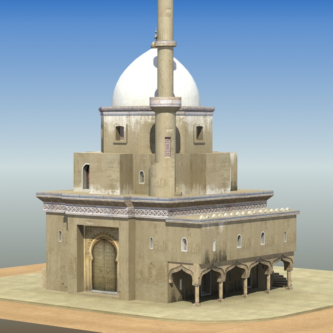 3ds Max Ic Mosque
