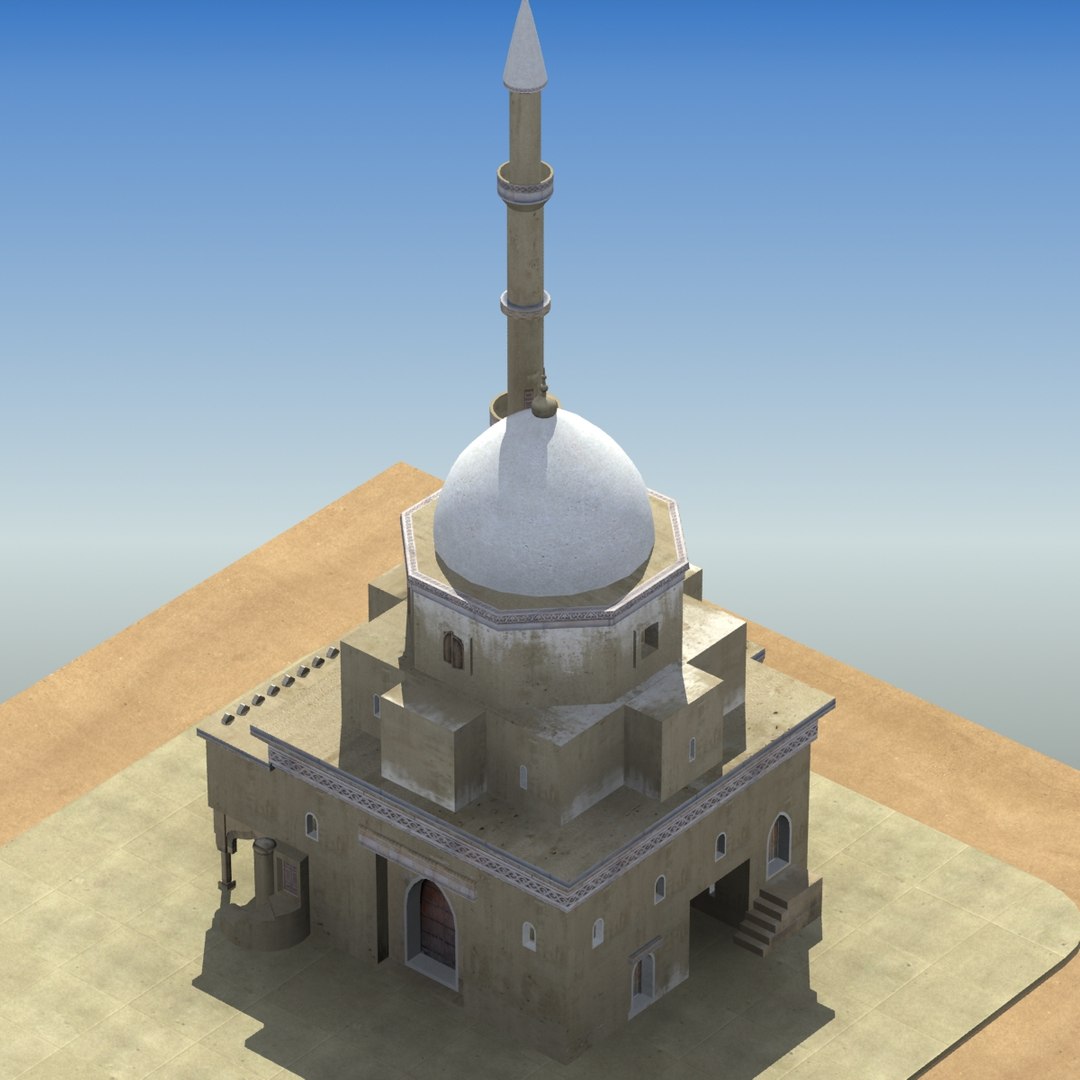 3ds Max Ic Mosque