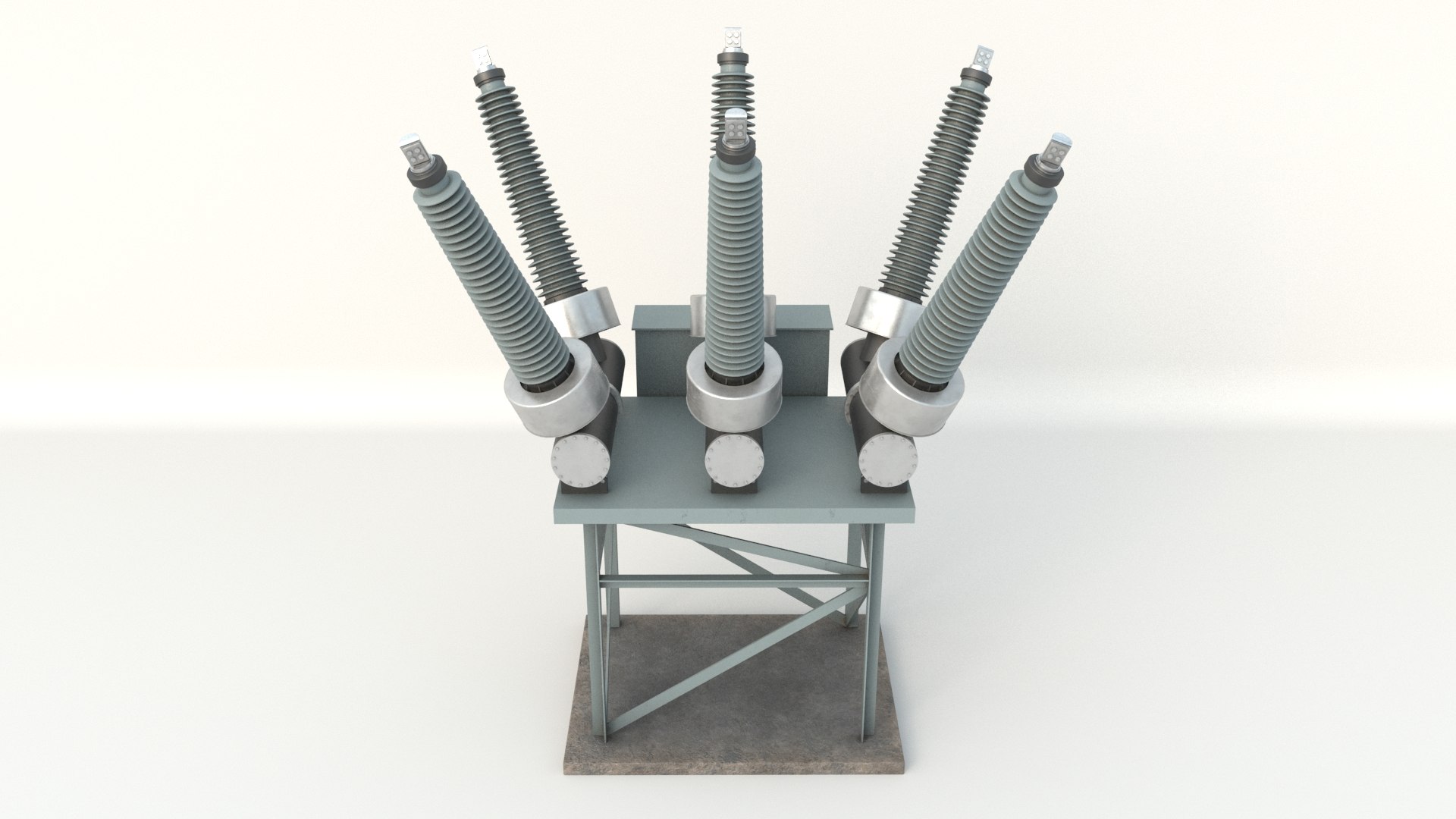 Circuit Breaker PBR 3D Model - TurboSquid 2283239