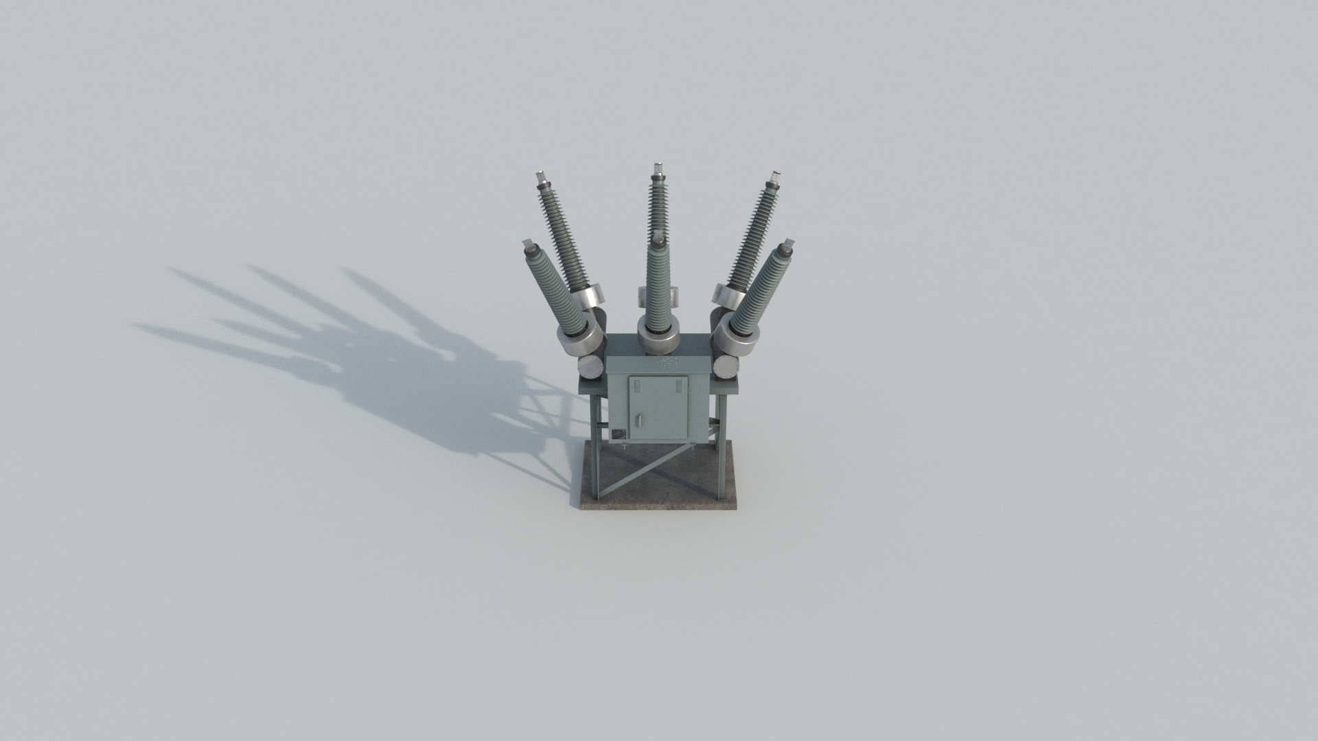 Circuit Breaker PBR 3D Model - TurboSquid 2283239