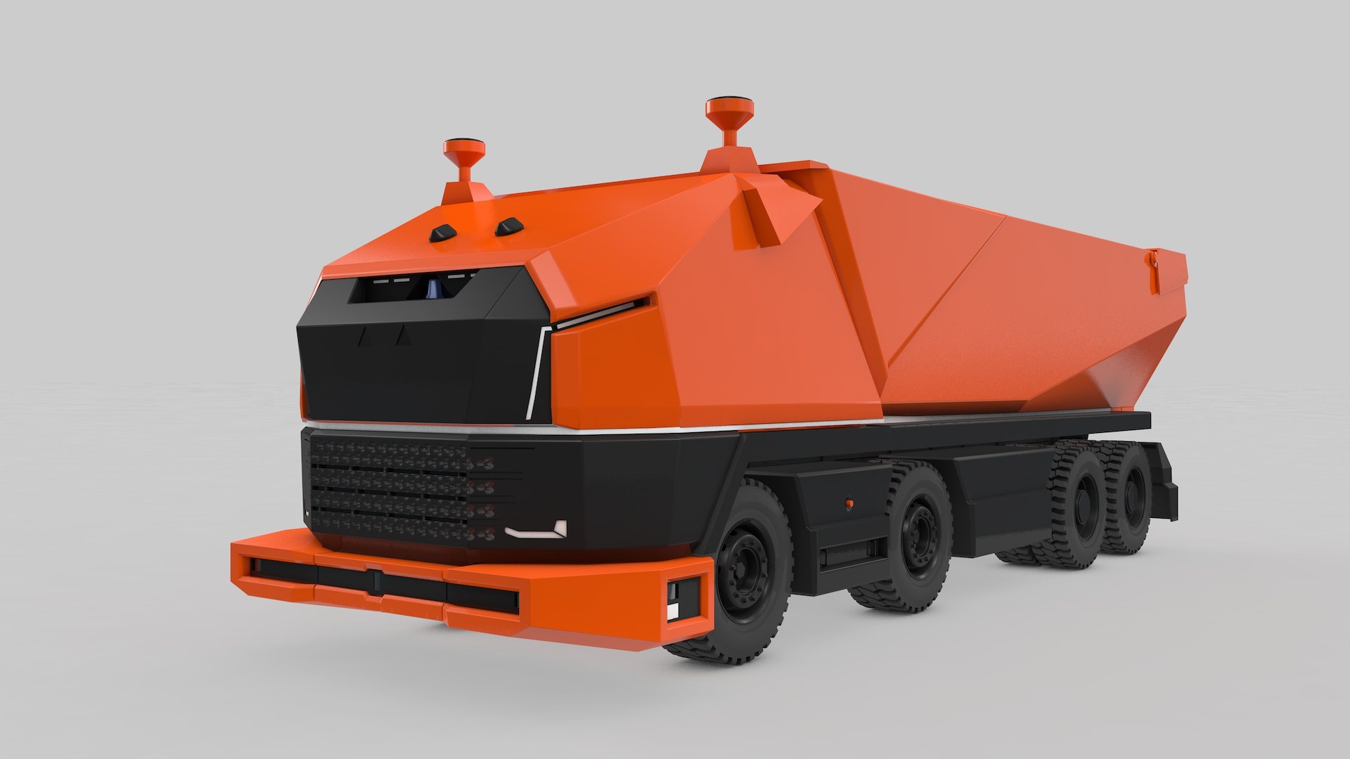 Autonomous Mining Truck 3D Model - TurboSquid 1894913