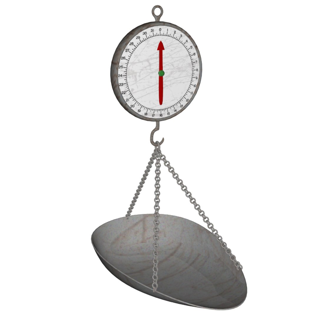 Hanging Scale 3d Model